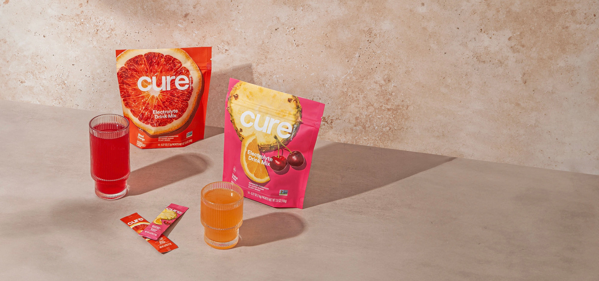 Cure | Hydrating Electrolyte Drink Mixes