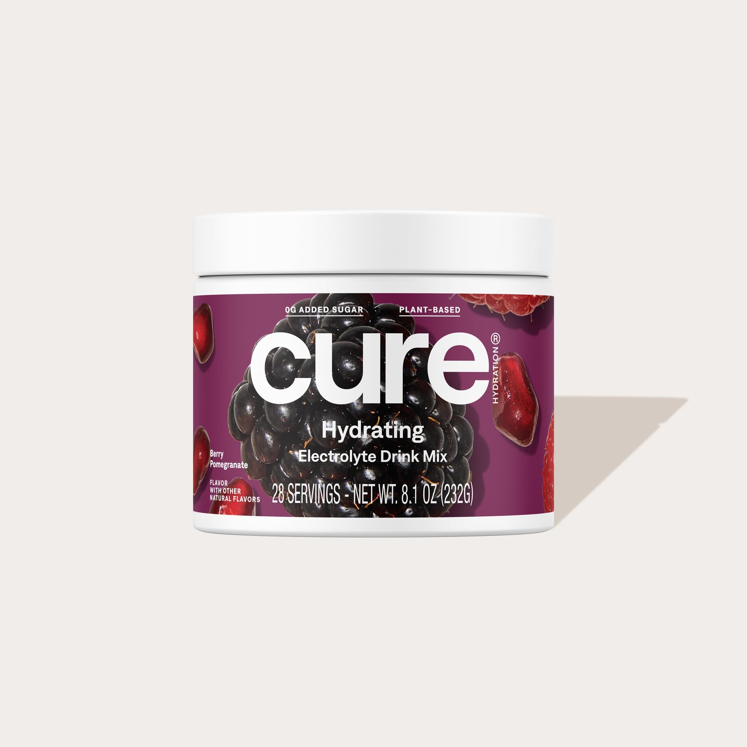 Hydrating Electrolyte Mix | Berry Pomegranate | No Added Sugar | Cure