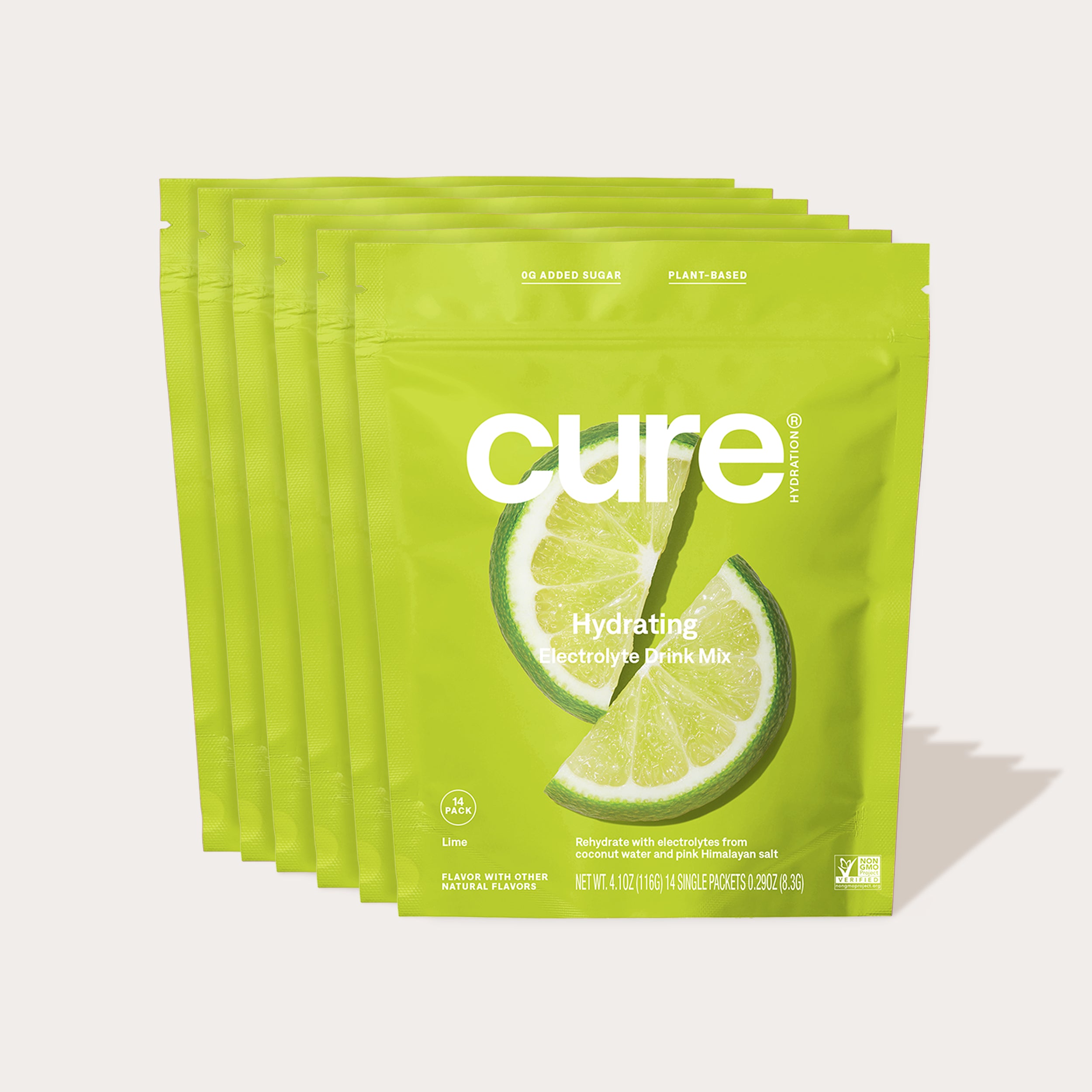 Hydrating Electrolyte Mix | Lime | No Added Sugar | Cure