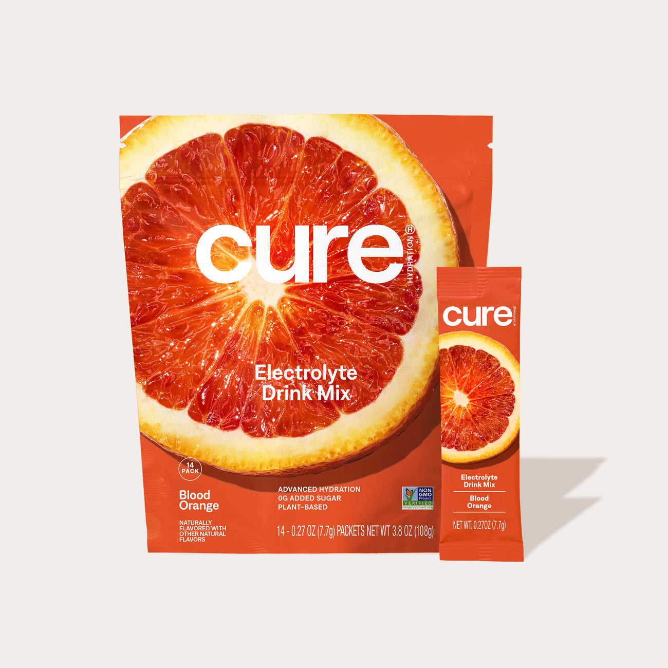 Hydrating Electrolyte Mix | Blood Orange | No Added Sugar | Cure