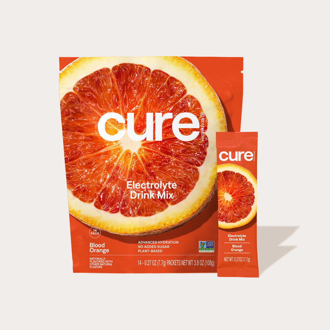 Hydrating Electrolyte Mix | Blood Orange | No Added Sugar | Cure