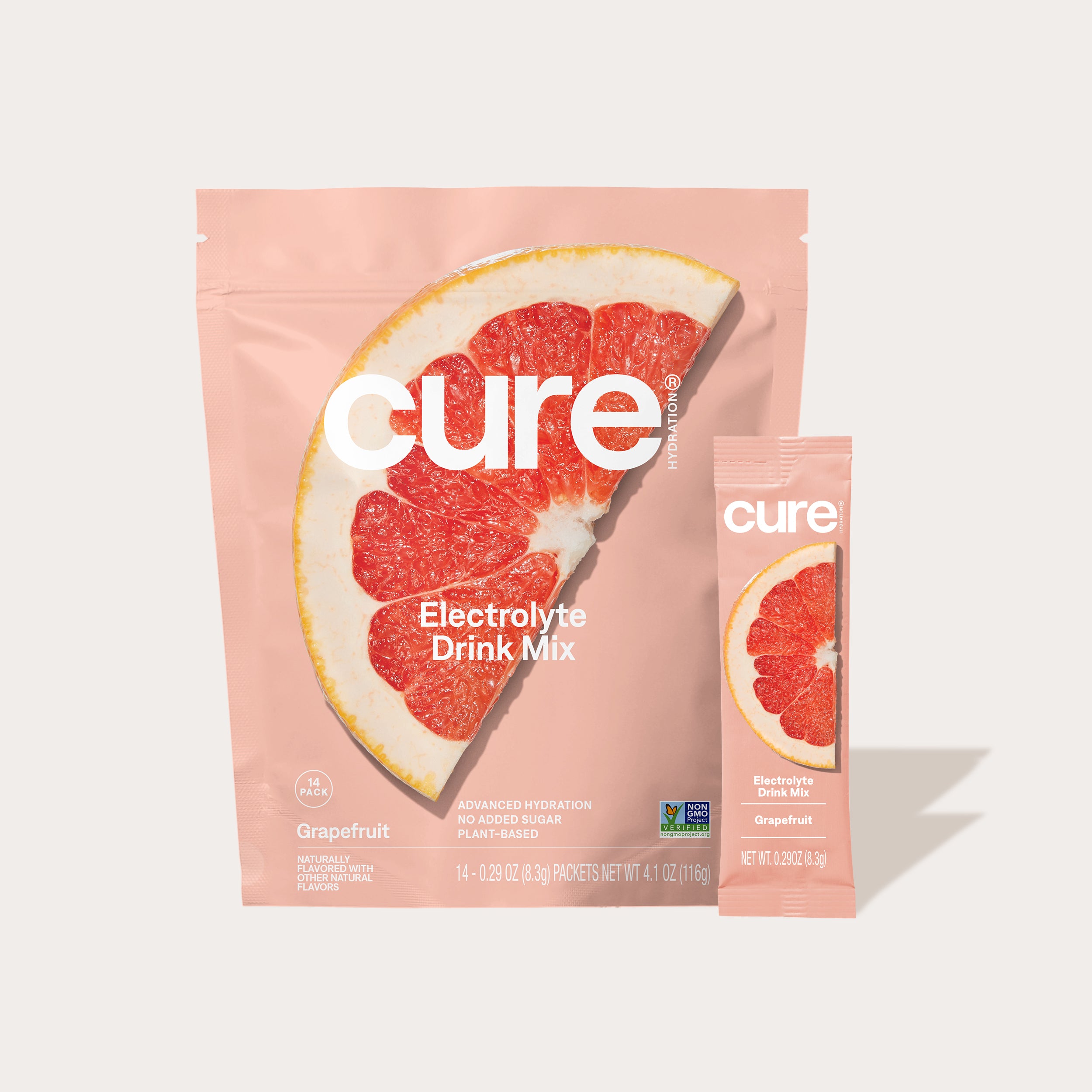 Hydrating Electrolyte Mix | Grapefruit | No Added Sugar | Cure