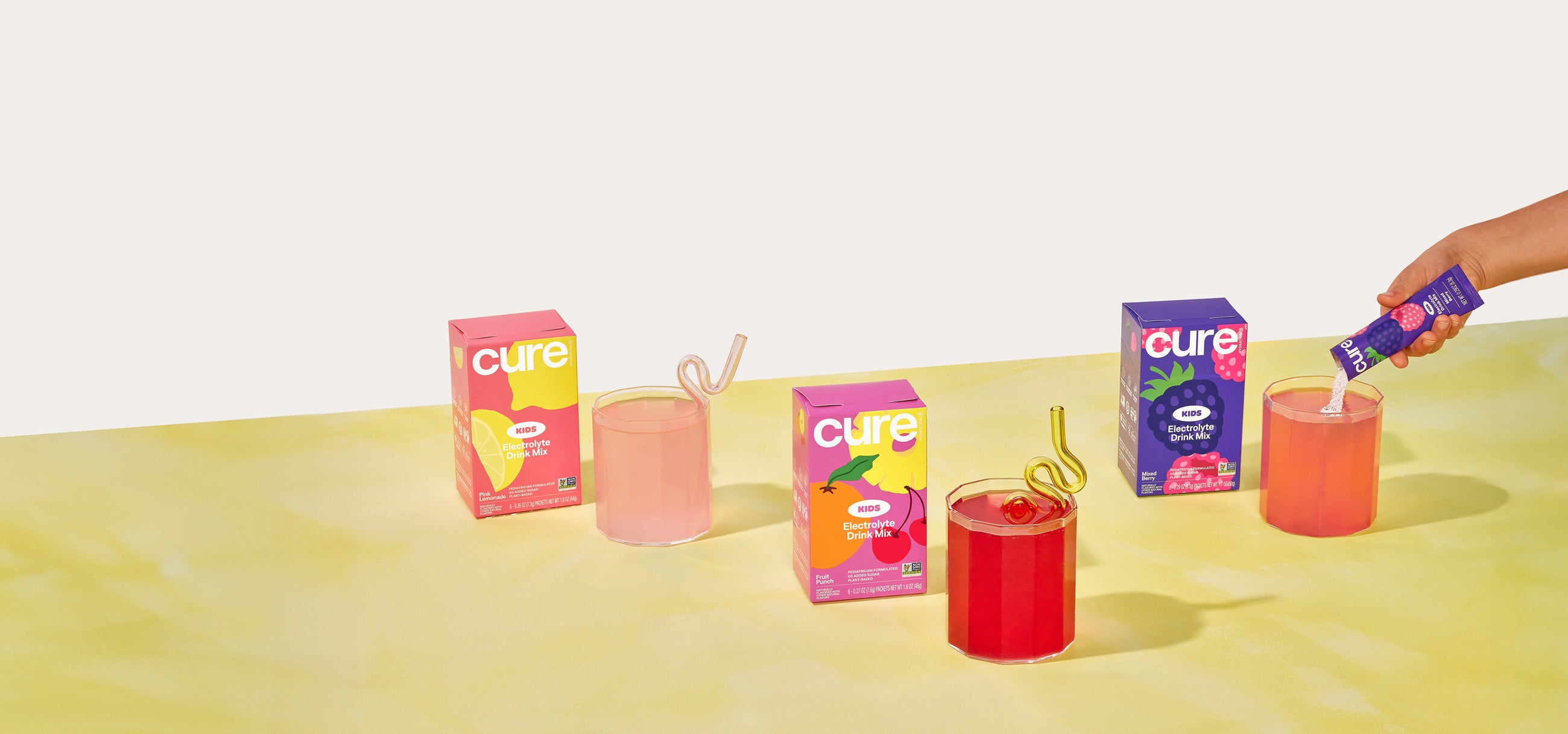 Cure | Hydrating Electrolyte Drink Mixes