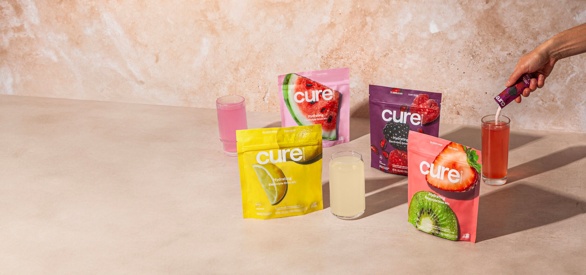Cure | Hydrating Electrolyte Drink Mixes