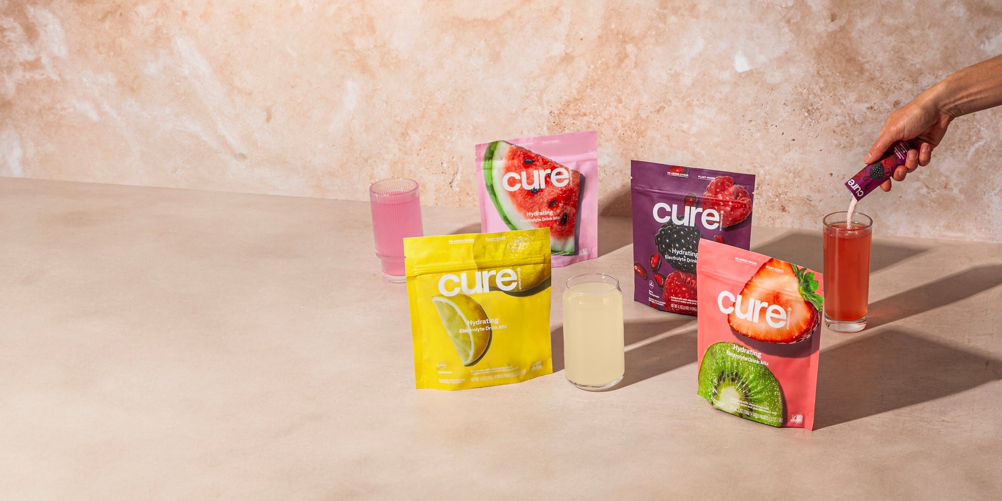 Cure | Hydrating Electrolyte Drink Mixes