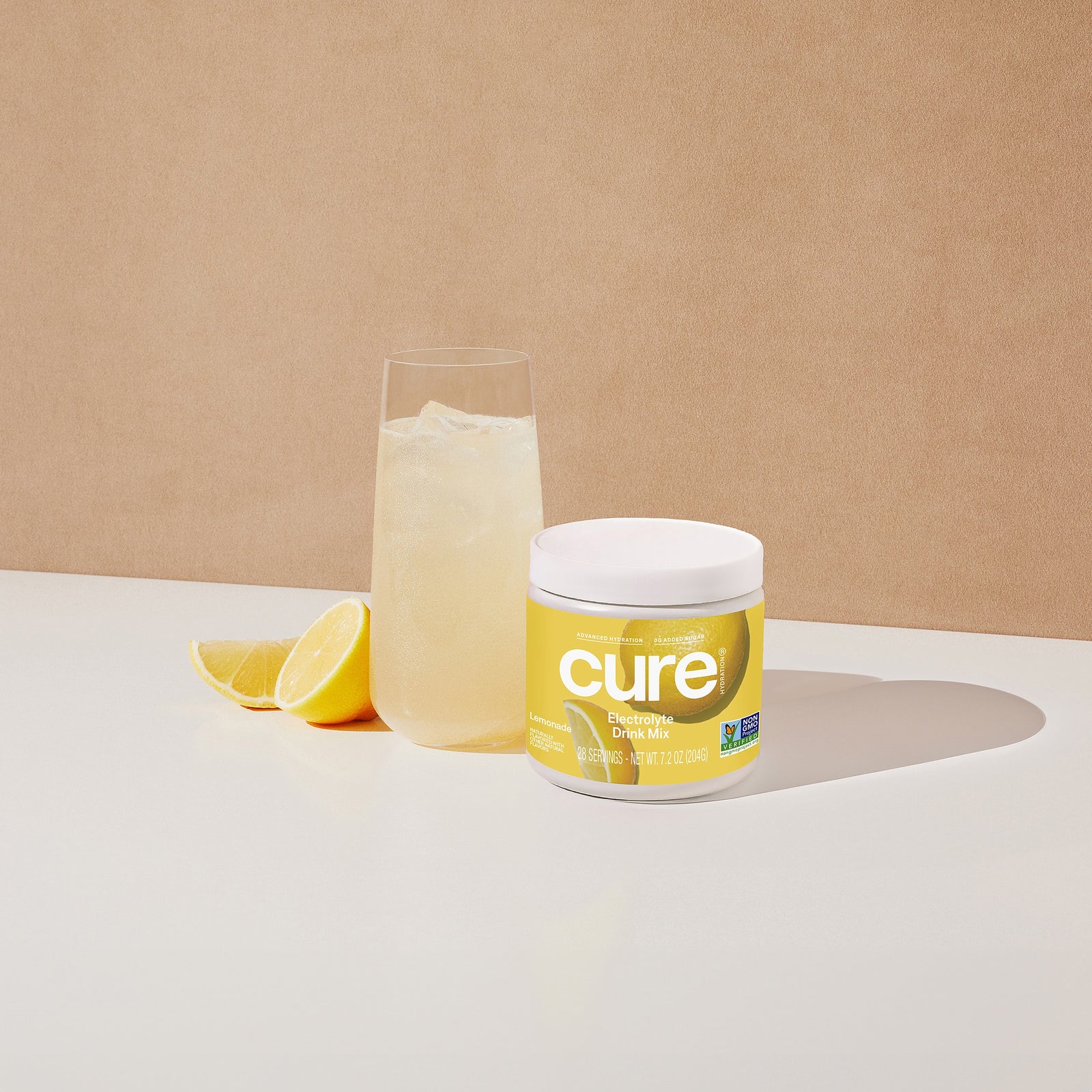 Hydrating Electrolyte Mix | Lemonade | No Added Sugar | Cure